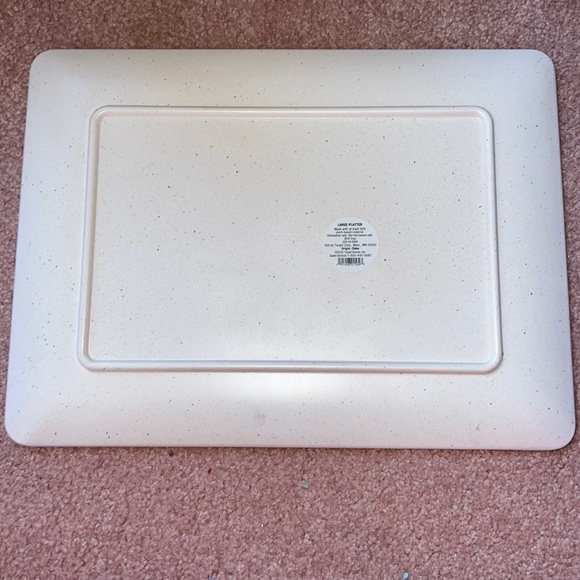 Threshold | Kitchen | Nwt Threshold Target Bamboo Melamine Yellow Large ...